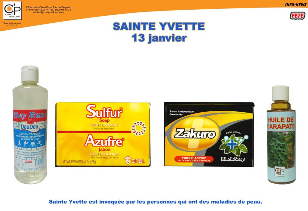 Saint Yvette – Conq Parfums